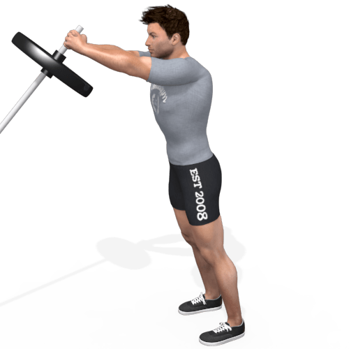 Landmine Shoulder Press Video Exercise Guide