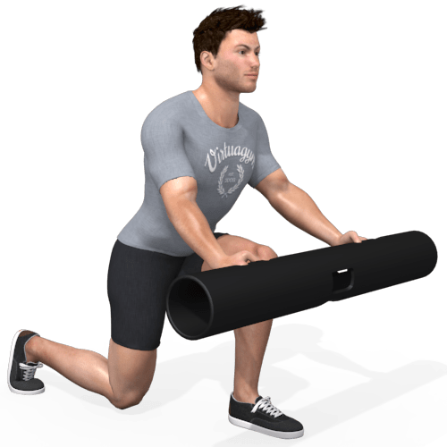 Vipr Lunge And Reach (alternating) Video Exercise Guide