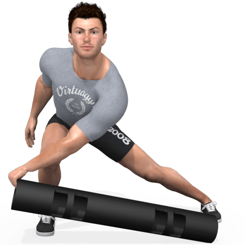 Vipr Lateral Lunge One Arm Tilt (alternating) Video Exercise Guide