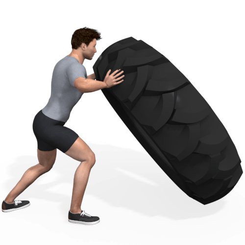 Tire Flip Video Exercise Guide