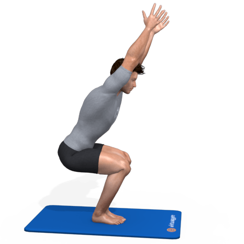 Chair Pose Video Exercise Guide