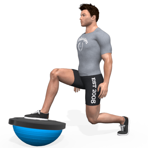 Bosu Lunge Video Exercise Guide