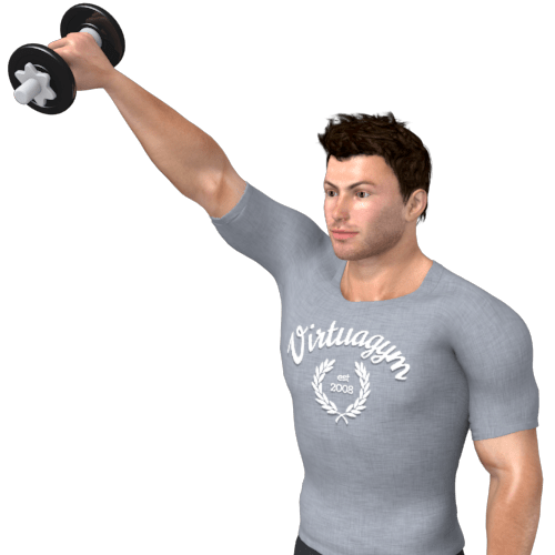 Dumbbells Neck Press To Empty Can Video Exercise Guide