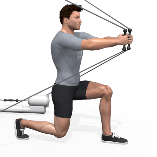 Kinesis Fly Lunge (alternating) Video Exercise Guide