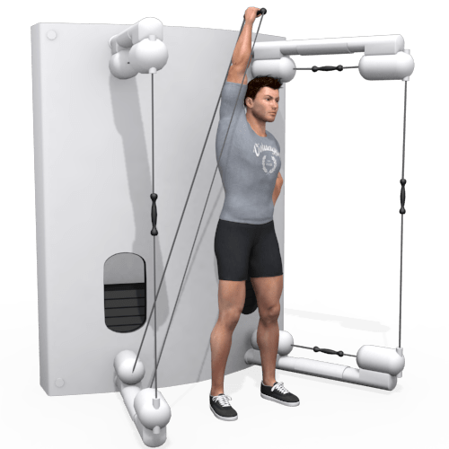 Kinesis Shoulder Press Video Exercise Guide