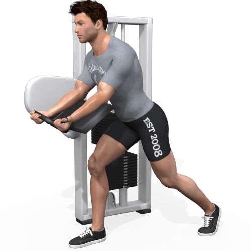 Preacher Curl Standing, Switching Machine Video Exercise Guide