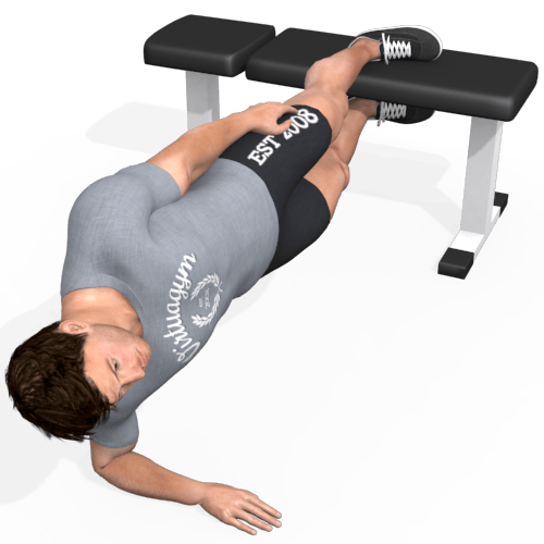 Bench Kopenhagen Adduction Video Exercise Guide