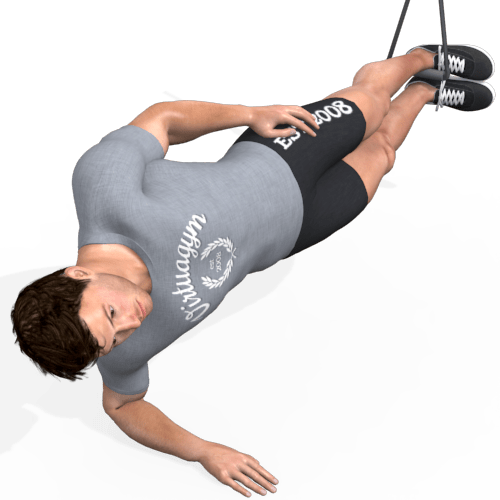 Suspension Trainer Kopenhagen Hip Dip Adduction Video Exercise Guide