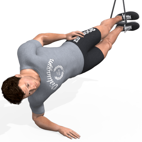 Suspension Trainer Kopenhagen Adduction High Video Exercise Guide 