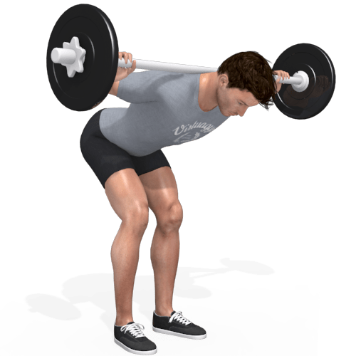 Barbell Goodmorning Video Exercise Guide