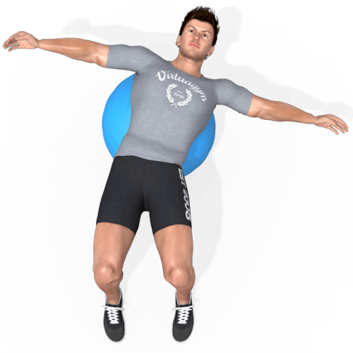Exercise Ball Hip Thrust Balance Video Exercise Guide