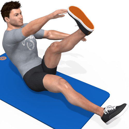 Star Sit Ups Video Exercise Guide