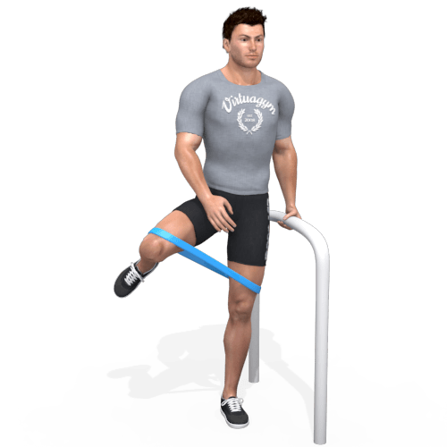Resistance Band Side Leg Raise Video Exercise Guide