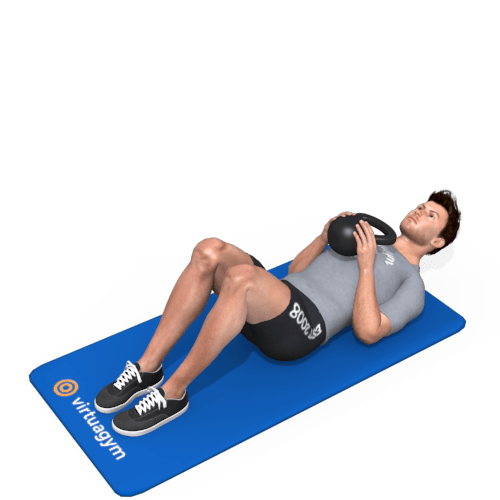 Kettlebell Sit-up Shoulder Press Video Exercise Guide