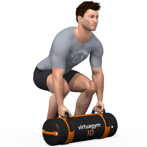 Sandbag Power Clean Video Exercise Guide