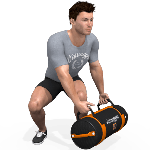 Sandbag Side Snatch Video Exercise Guide