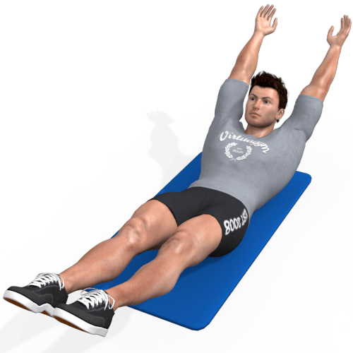 Hollow Body Hold Extended Video Exercise Guide