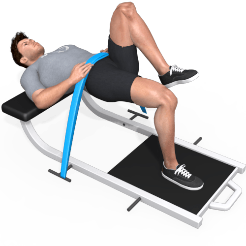 Resistance Band Hip Thrust Band Resisted One Leg Video Exercise Guide