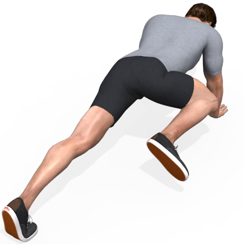 Mountain Climber Legs Sideways Video Exercise Guide