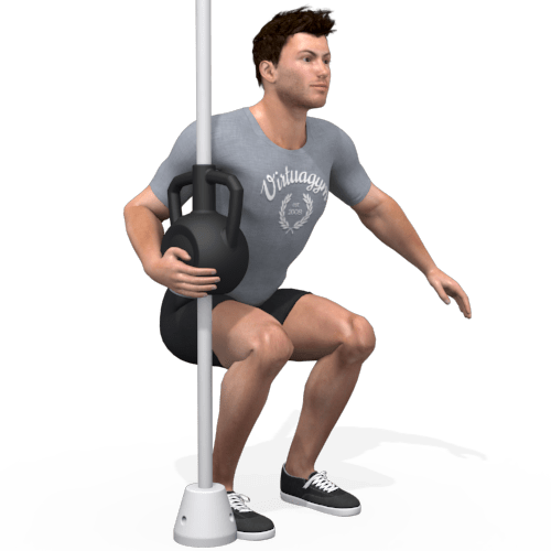 Magnetic Bell Headlock Squat Video Exercise Guide