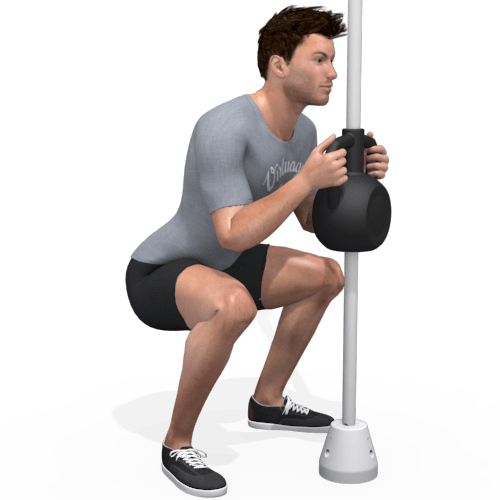 Magnetic Bell Sumo Goblet Squat Video Exercise Guide