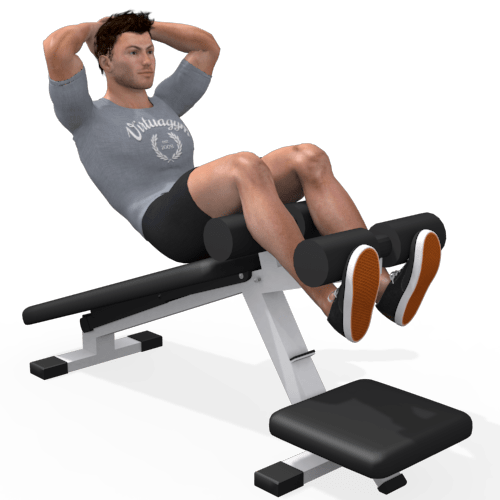 Bench Sit-up Decline Video Exercise Guide