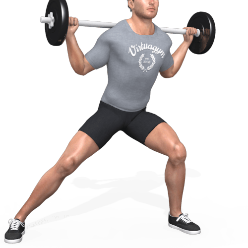 Barbell Lateral Lunge Video Exercise Guide