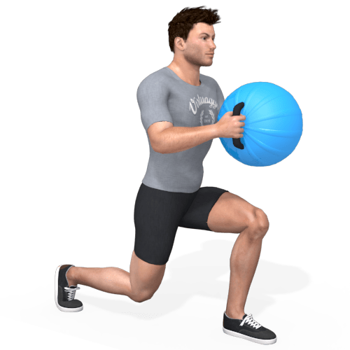 Aquaball Lunge Video Exercise Guide