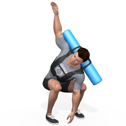 Hydrovest Squat Side Rotation Video Exercise Guide