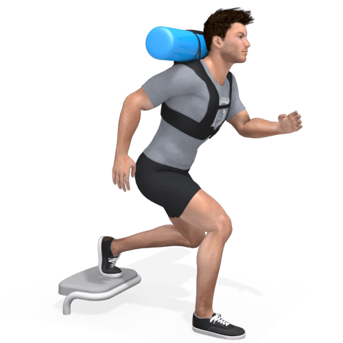 Aerobic Step Step Off Video Exercise Guide