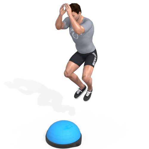 Bosu Jumps Video Exercise Guide