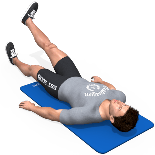 Leg Raise Exorotation Feet Video Exercise Guide