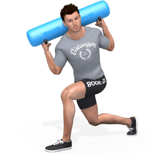 Aquabag Lunge Rotation Video Exercise Guide