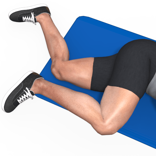 Side Lying Hip Flexion Static Video Exercise Guide