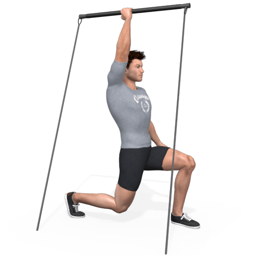 Pulley Shoulder Press Split Stance Video Exercise Guide