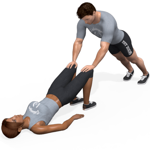Hip Bridge And Push-up Video Exercise Guide