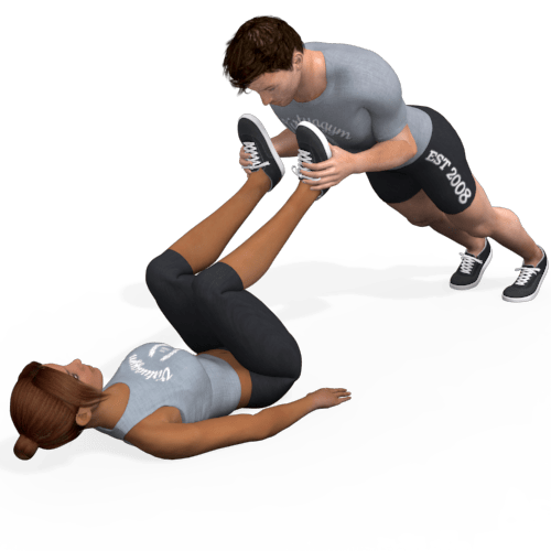 Leg Press And Push-up Simultaneously Video Exercise Guide