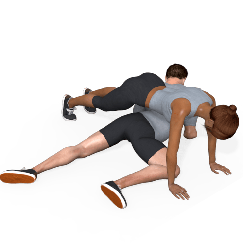 Plank And Jump Over Crawl Under Video Exercise Guide