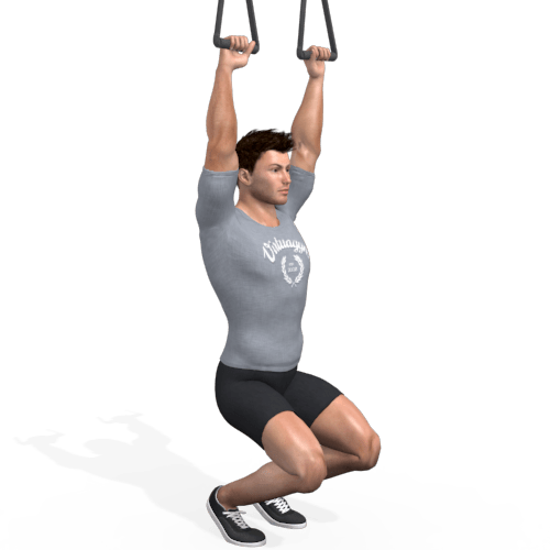 Suspension Trainer Scapula Pull Up Feet Assisted Video Exercise Guide