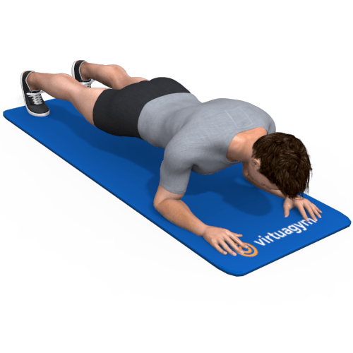 Plank Elbow Push Video Exercise Guide