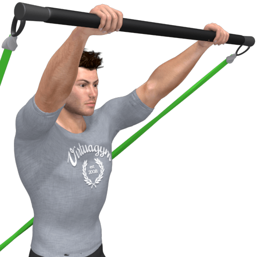 Gymstick Chest Press High Video Exercise Guide