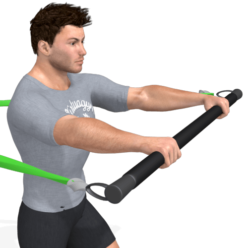 Gymstick Chest Press Medium Video Exercise Guide