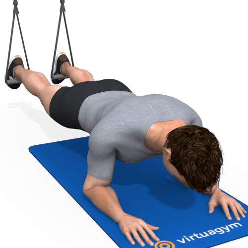 Suspension Trainer Plank Static Video Exercise Guide