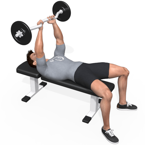 Barbell Straight Arm Pullover Narrow Video Exercise Guide