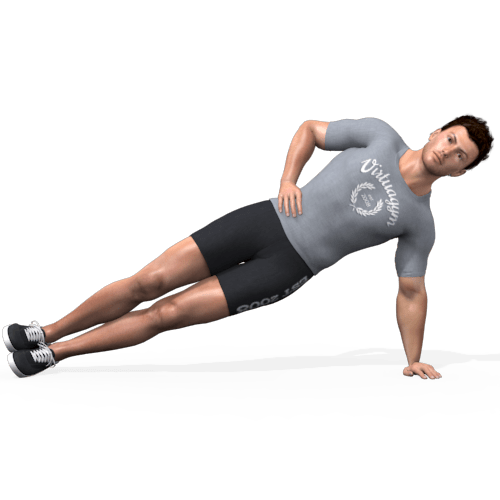 Side Plank Hand Foot Video Exercise Guide