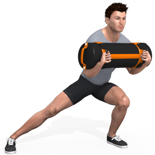 Sandbag Lateral Lunge Video Exercise Guide