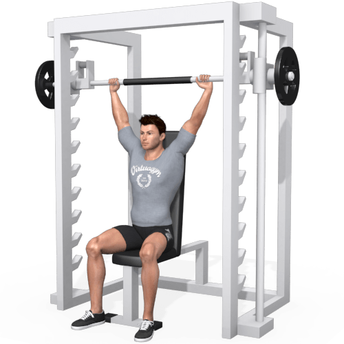 Neck Press Smith Machine Video Exercise Guide