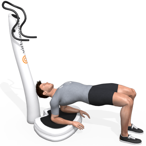 Vibration Training Hip Thrust Video Exercise Guide