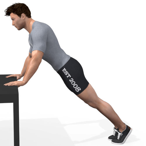 Inclined Push-up Video Exercise Guide