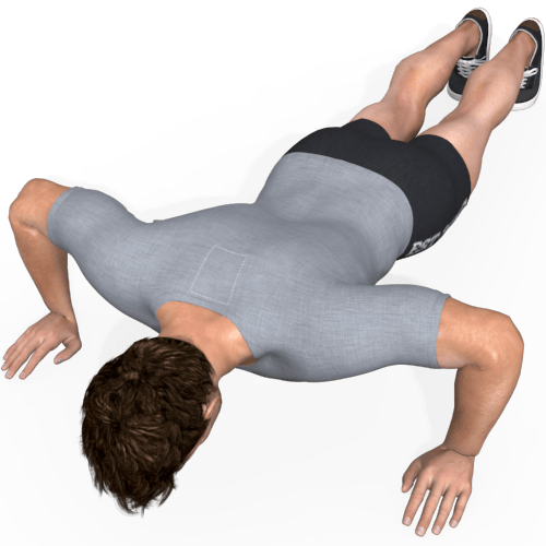 Push-up Wide Video Exercise Guide